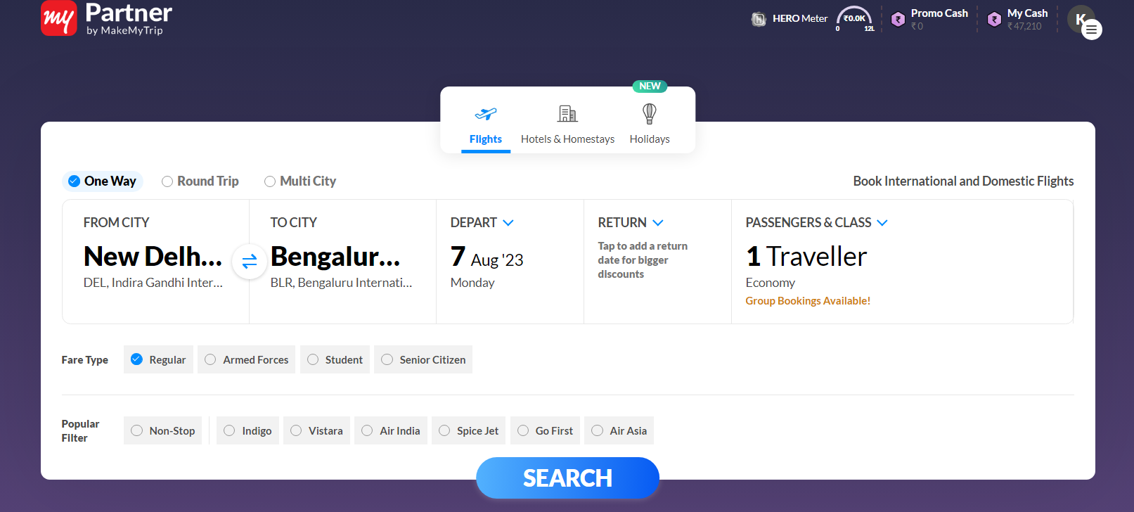 MakeMyTrip B2B Portal - Traveller Media - Latest Travel News Website